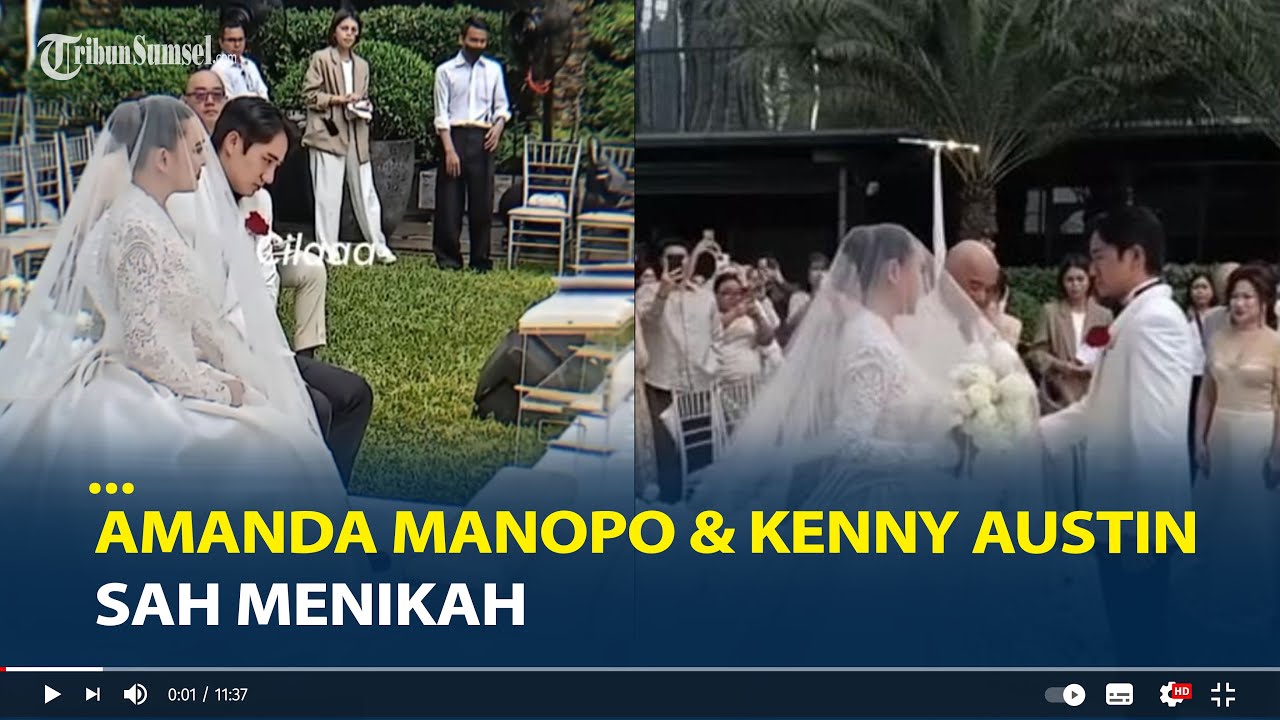 Selamat Amanda Manopo dan Kenny Austin Sah Menikah, Tangis Bahagia ...