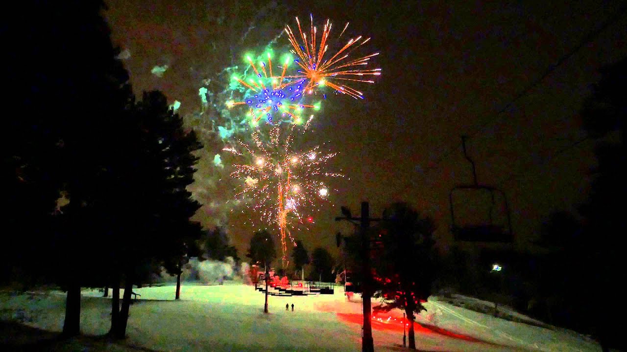 Fireworks on the hill 2015-16 - YouTube