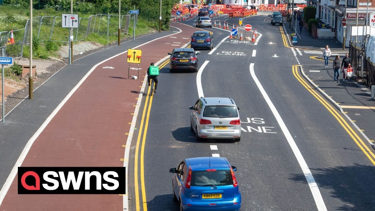 "We're fuming over council's confusing £10m road and cycle lanes ...