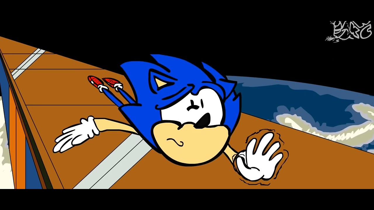 Sonic Shorts 8 - How Can A Man Run That Fast?! - Ultra Widescreen - YouTube