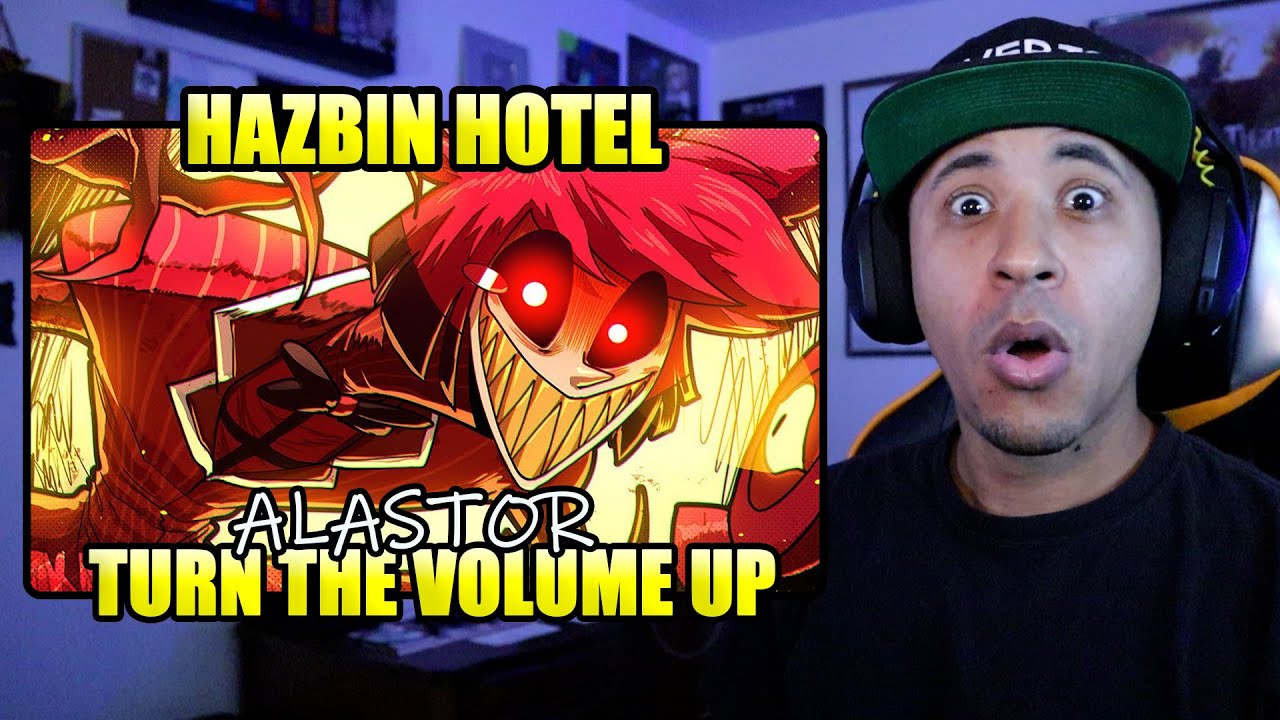 ALASTOR RAP | "Turn The Volume Up" | RUSTAGE ft. McGwire [Hazbin Hotel ...