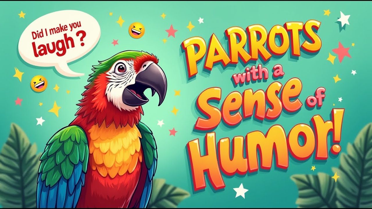 Parrots with a Sense of Humor: Funny Bird Moments You Can’t Miss! 🦜😂 # ...
