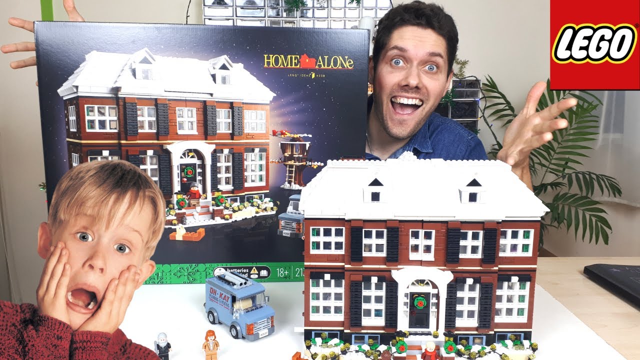LEGO Ideas Home Alone 21330 🎄| KEVIN SAM W DOMU klocki LEGO | pomysł na ...