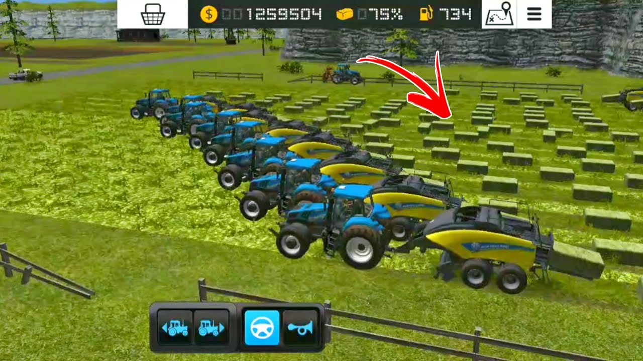 How To Make Grass Bales In Fs 16 ! farming simulator 16 || Fs16 #fs16 ...