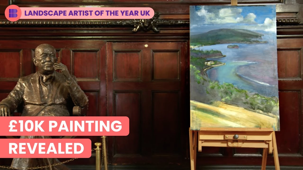 Finalist Tom Voyce Reveals £10K Painting | Landscape Artist of the Year ...
