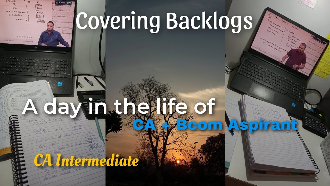 A day in the life of CA + Bcom Aspirant| Ca student| study vlog | ca ...