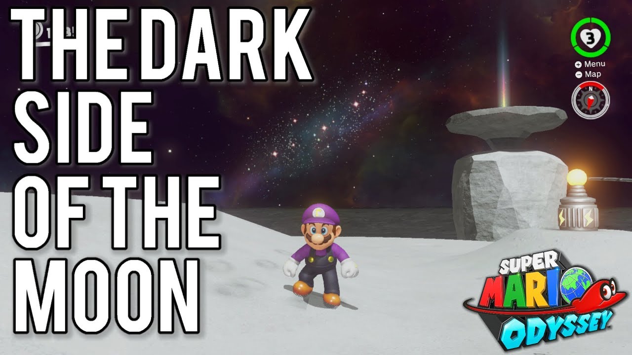 Super Mario Odyssey: The Dark Side of the Moon! - YouTube