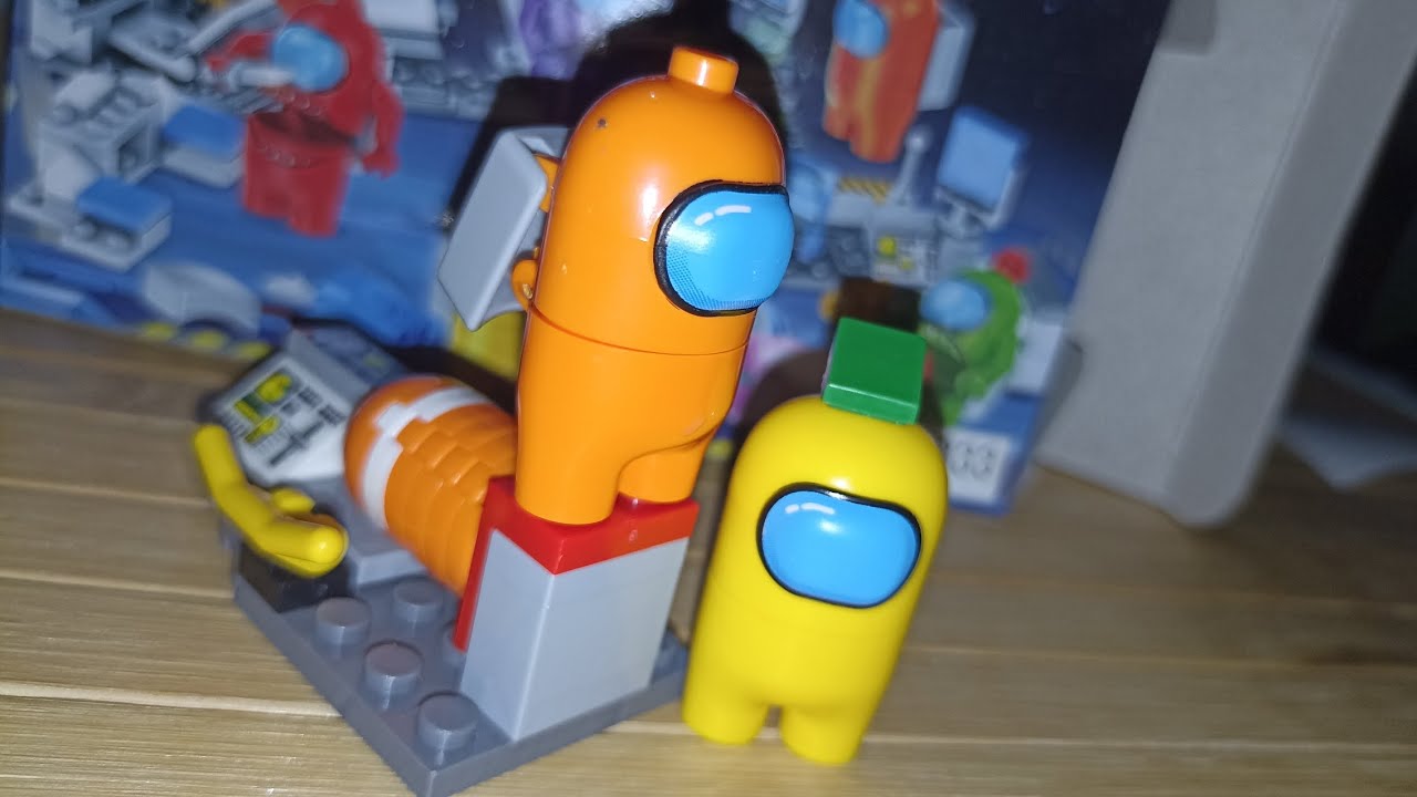 Armando un SUS || Armable tipo LEGO de Among Us - YouTube