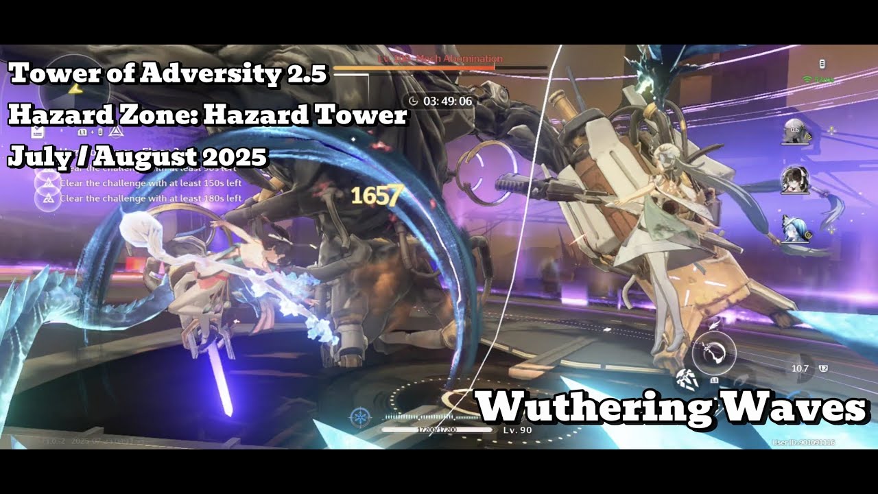 [Wuthering Waves Tower Of Adversity] Hazard Zone: Hazard Tower - July ...