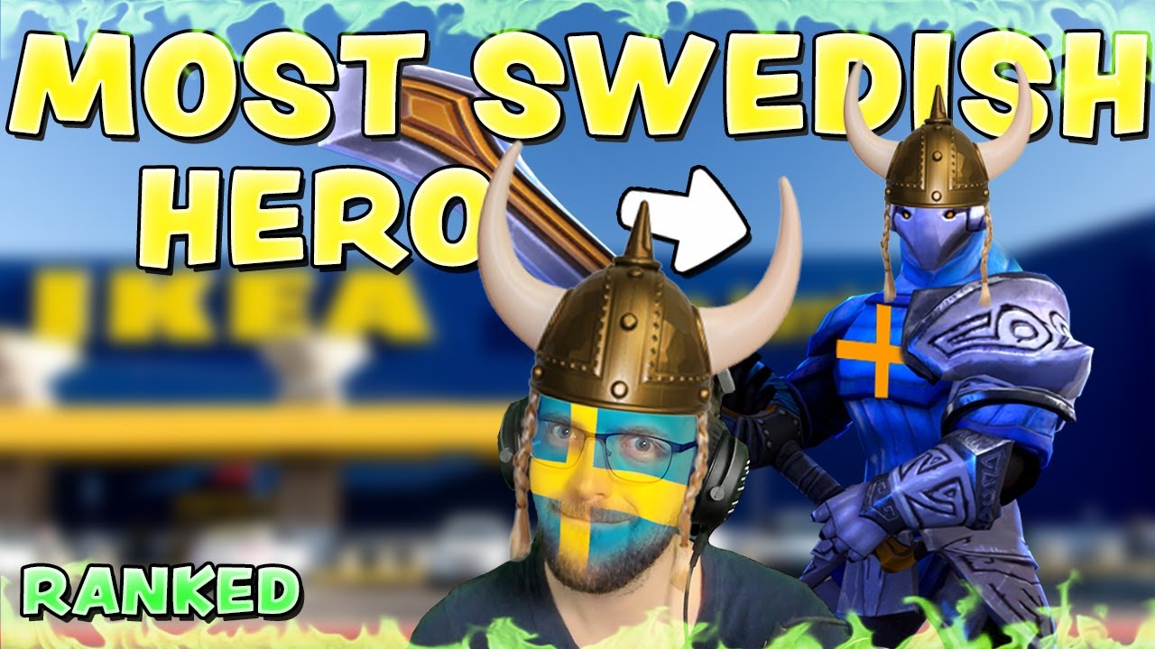 THE MOST SWEDISH HERO IN DOTA (RANKED) - YouTube