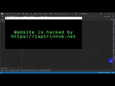 [C#] Decode Label Text Effect Winform - YouTube