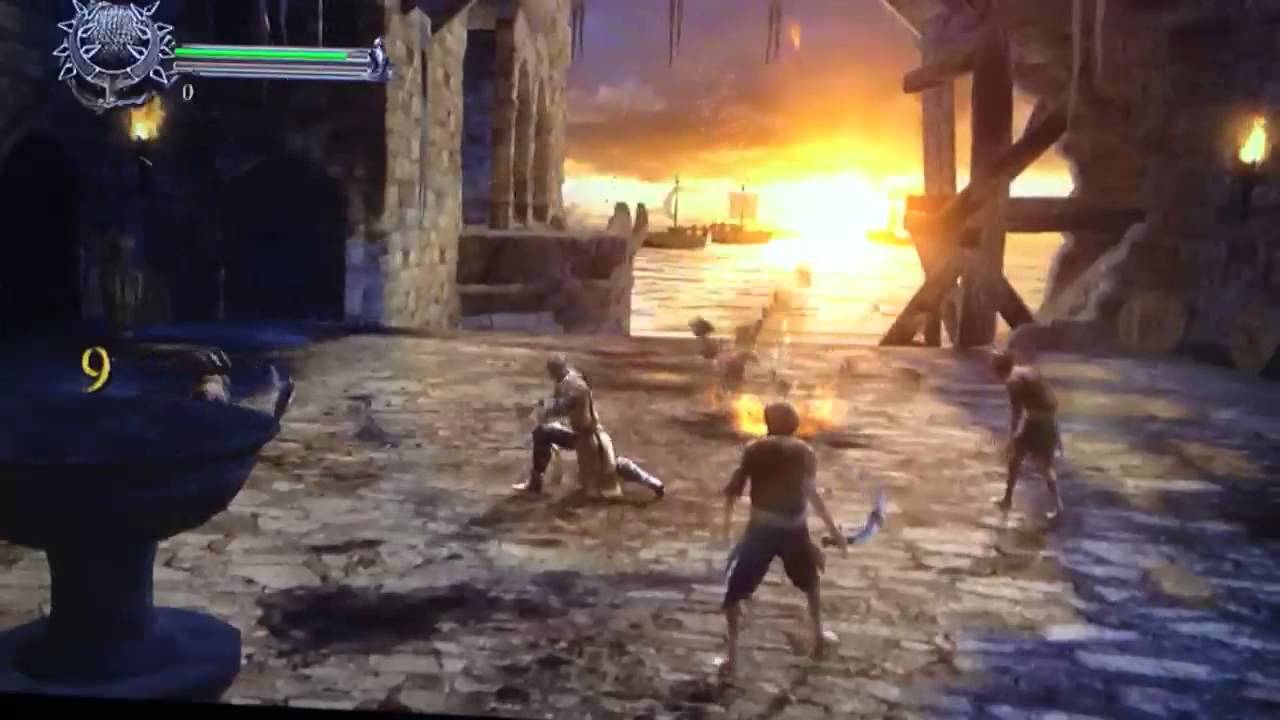 DANTE's INFERNO gameplay - YouTube