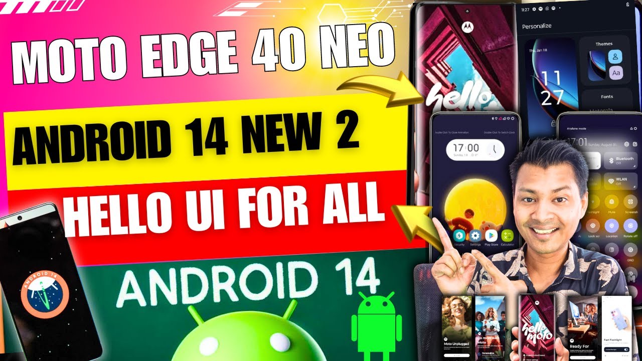 Moto Edge 40 Neo Android 14 New Update Released - Stable Update ! Hello ...