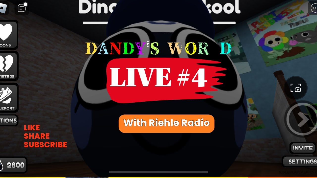 Dandy's World #4 Continued - YouTube