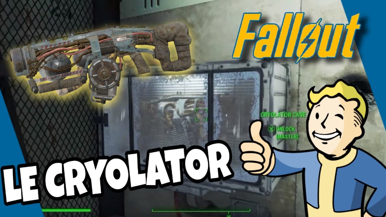 FALLOUT ⚡️ ARME LEGENDAIRE DE L'ABRI 111 DES LE DÉBUT ⁉️ [LE CRYOLATOR ...