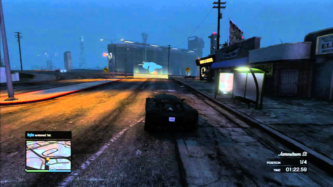 GTA V Professional race turning - YouTube