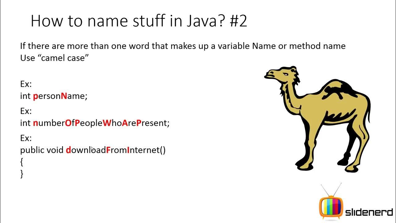 Episode 1 Java Naming Conventions Youtube