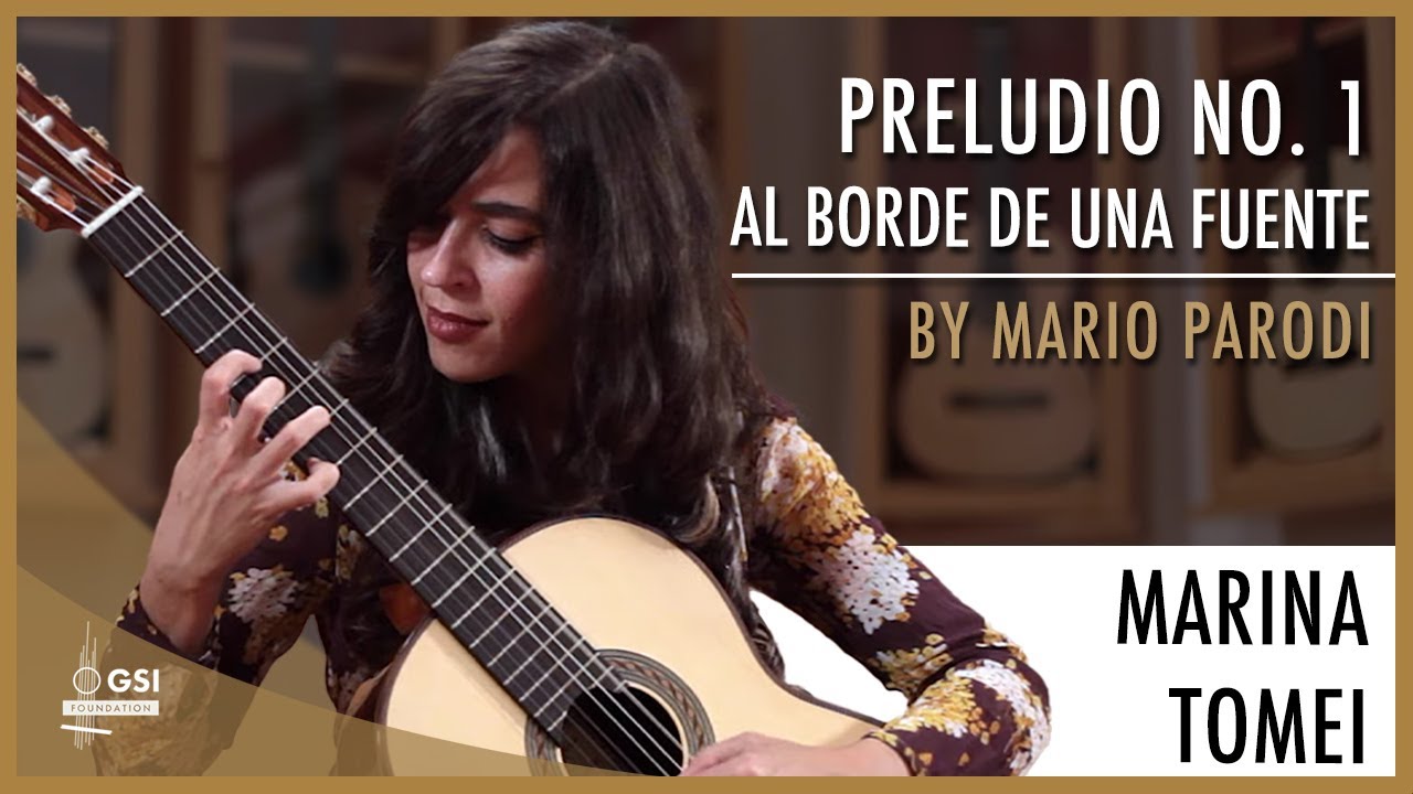 Marina Tomei Performs Mario Parodi's "Preludio No. 1: Al borde de una ...