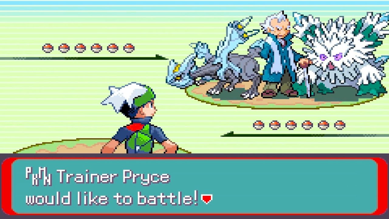 Pokemon Emerald Horizons - vs Johto Gym Leader Pryce ("A Song of Ice ...