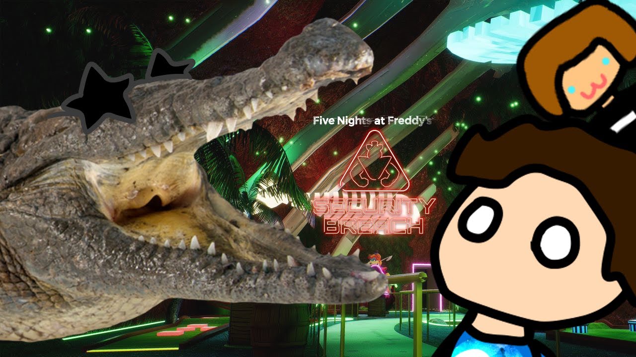 CW Plays [Security Breach] Gator Claws and Bunny Maws - YouTube