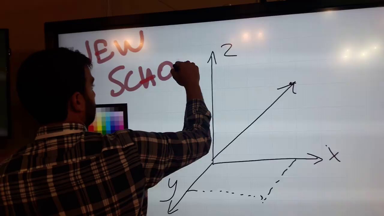 Samsung Interactive Whiteboard Demonstration - YouTube