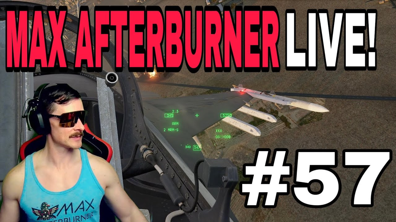 🔴 Max Afterburner Real Fighter Pilot Top Gun Mission LIVE #57 - YouTube
