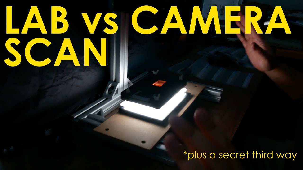 Lab Scanning vs. Camera Scanning, plus a secret third way - YouTube