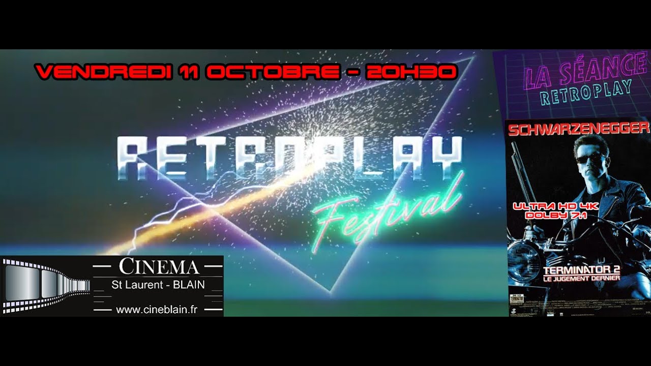 Bande Annonce Festival Retroplay 2024 et séance cinéma Retroplay - YouTube