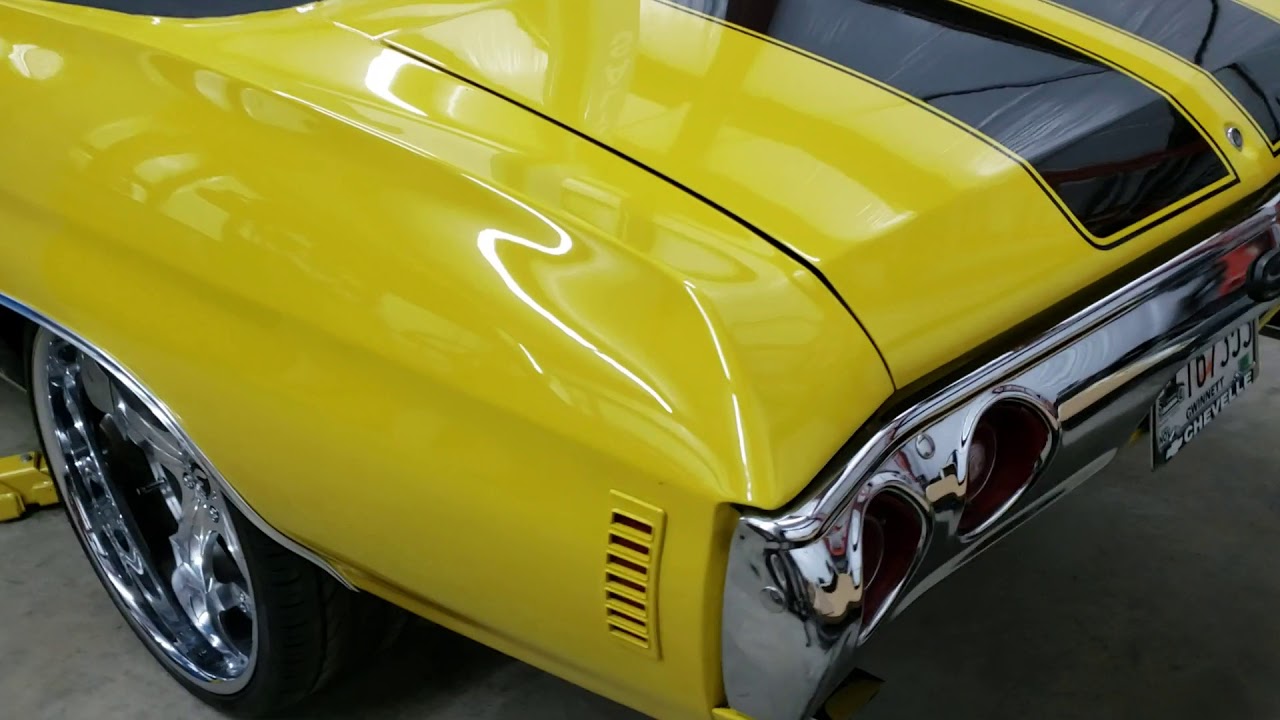 NFL 25 PRO RIDERS- First Start Up 1971 Chevelle Convertible ls3 swap ...