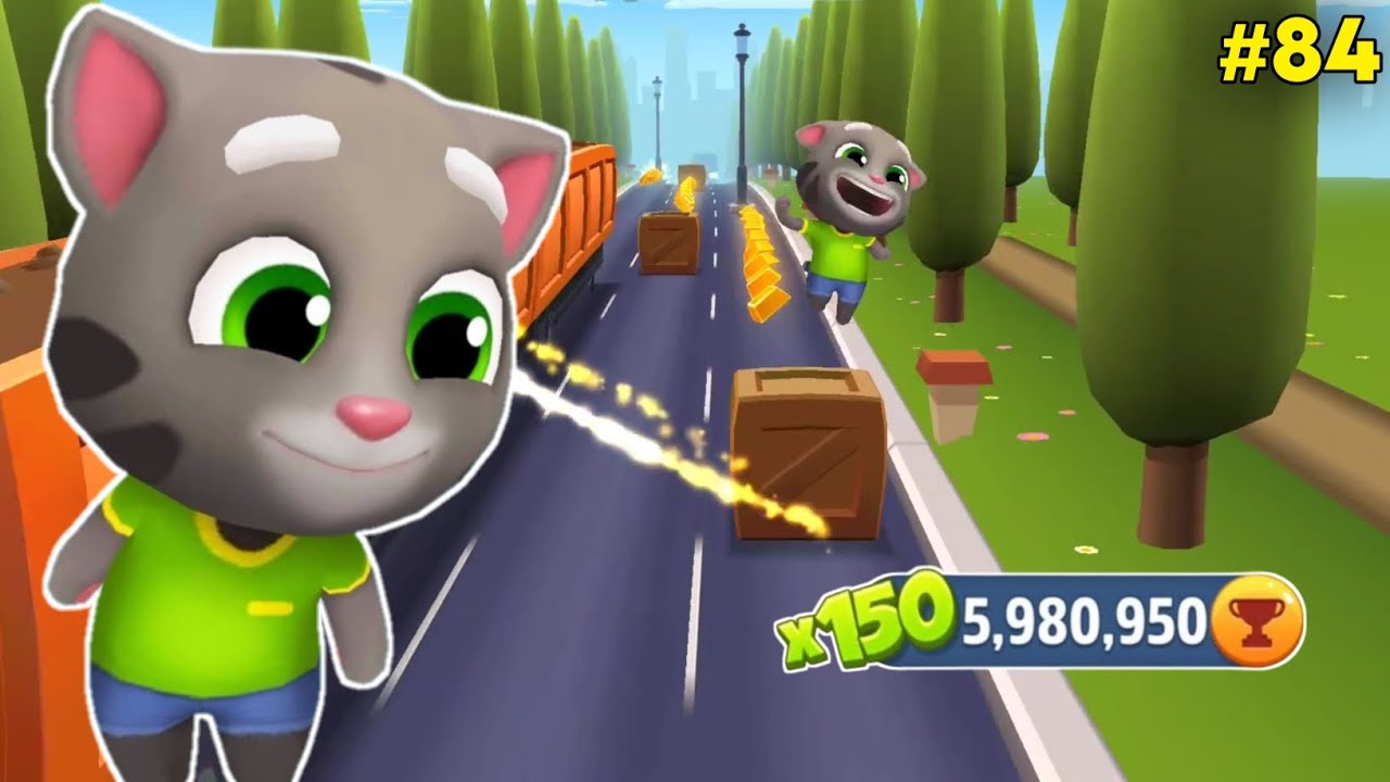 Talking Tom Gold Run - Talking Tom Gold Run High Score - Talking Tom ...
