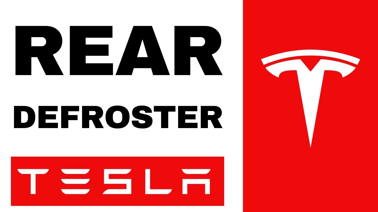 How to Use Tesla Model 3 Rear Defroster - 2024 - YouTube