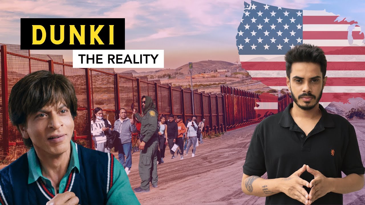 Dunki The Reality | How Indians Cross US Mexico Border? Donkey Flight ...