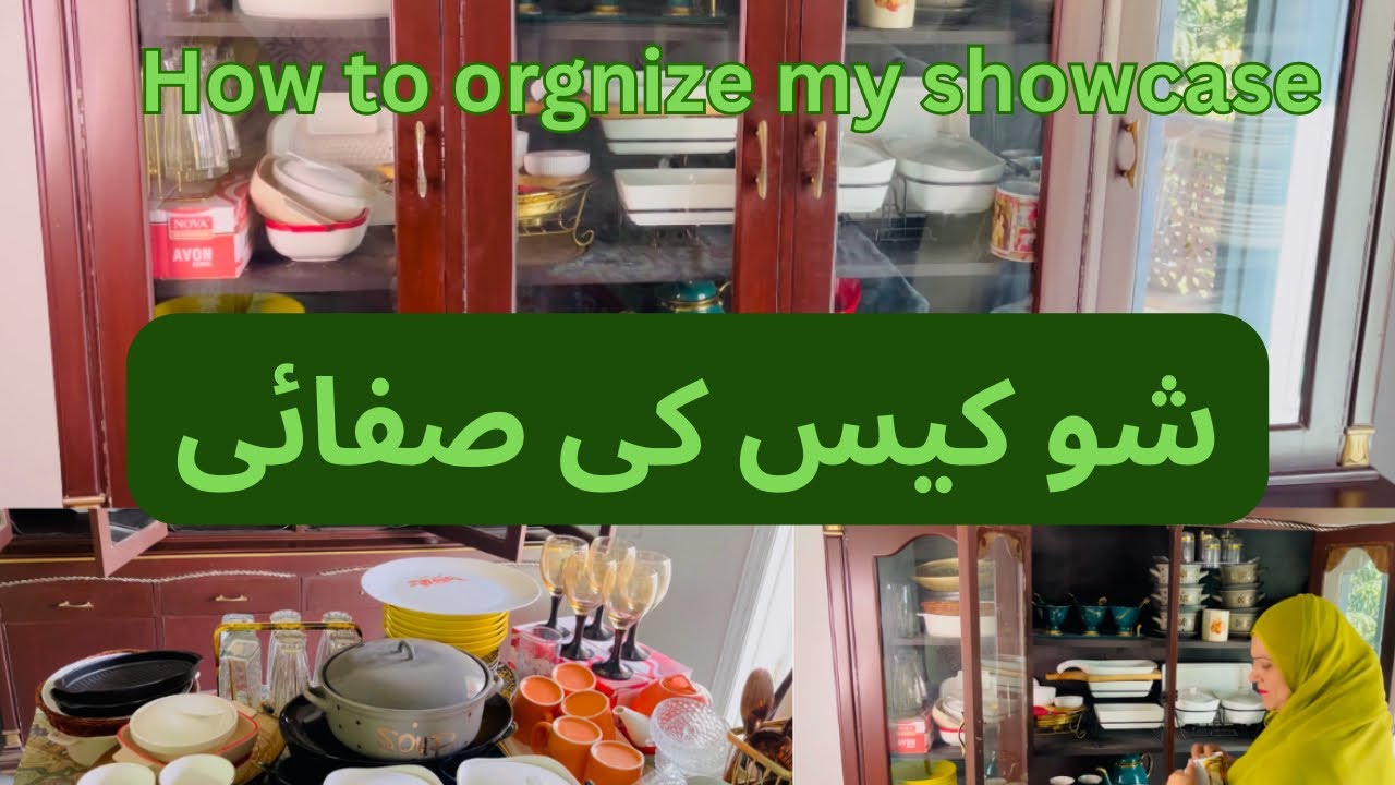 Showcase Organization/Showcase Setting/Showcase Crockry organization # ...