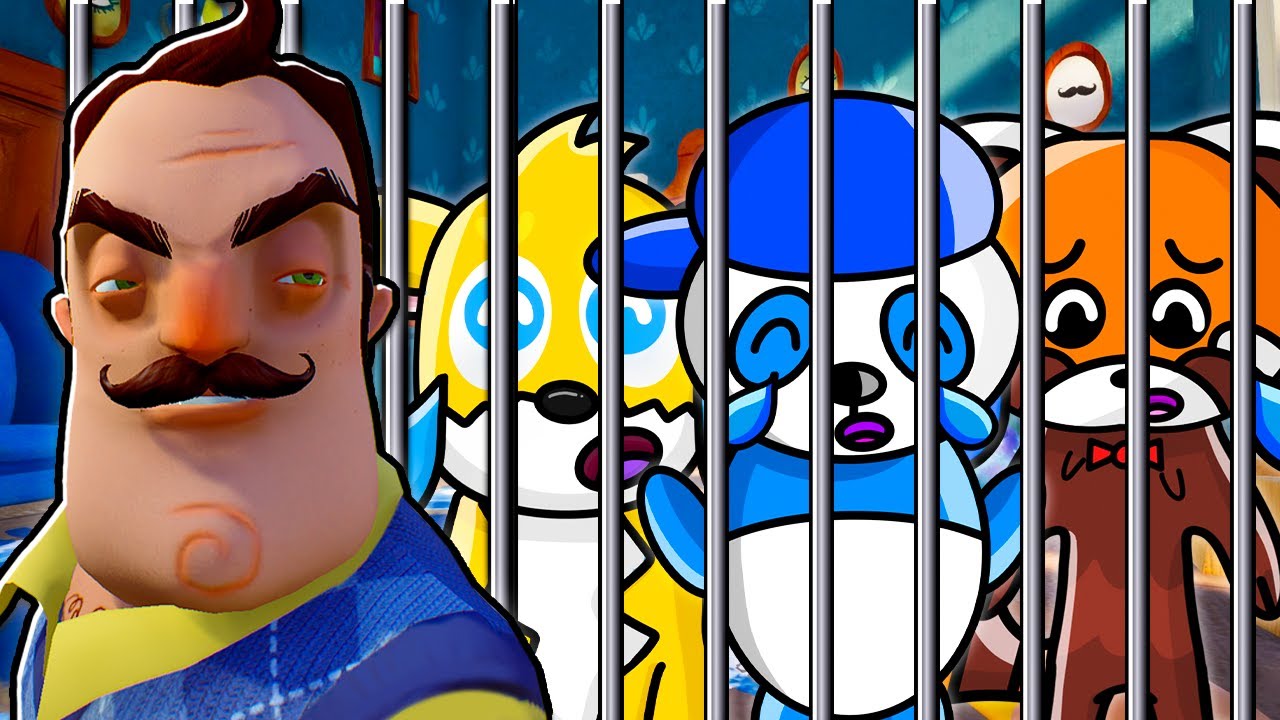 Our Neighbor Kidnapped Us!! (Hello Neighbor) - YouTube