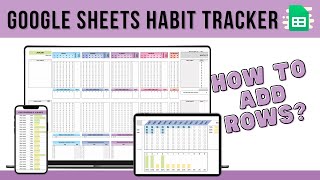 How To Create Your Own Habit Tracker In Google Sheets Tutorial Free ...