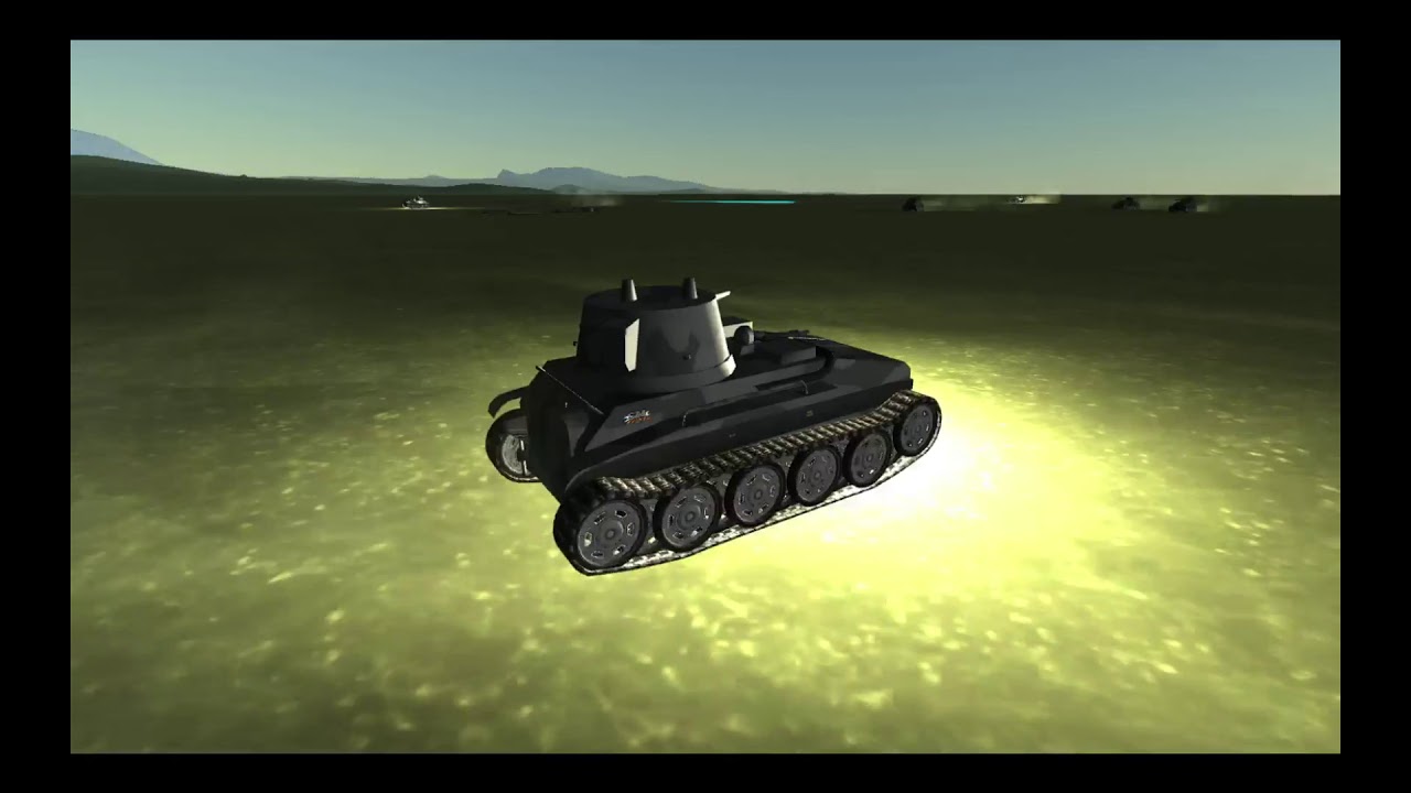 KSP BDA 12 Tank Brawl - YouTube