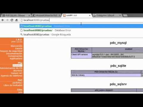 Codeigniter y SQL Server - YouTube