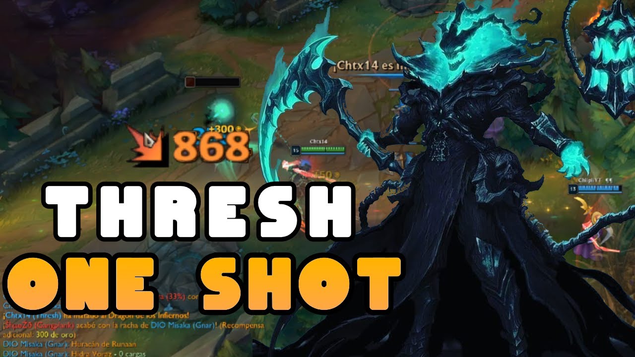 💥URF-THRESH ONE SHOT 2020 LEAGUE OF LEGENDS💥 - YouTube