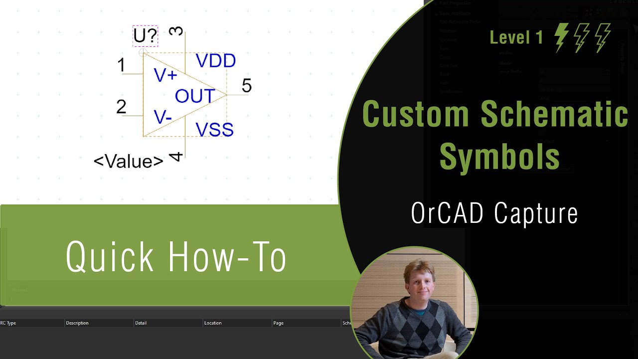 How to Create Custom Schematic Symbols for PSpice Models - YouTube