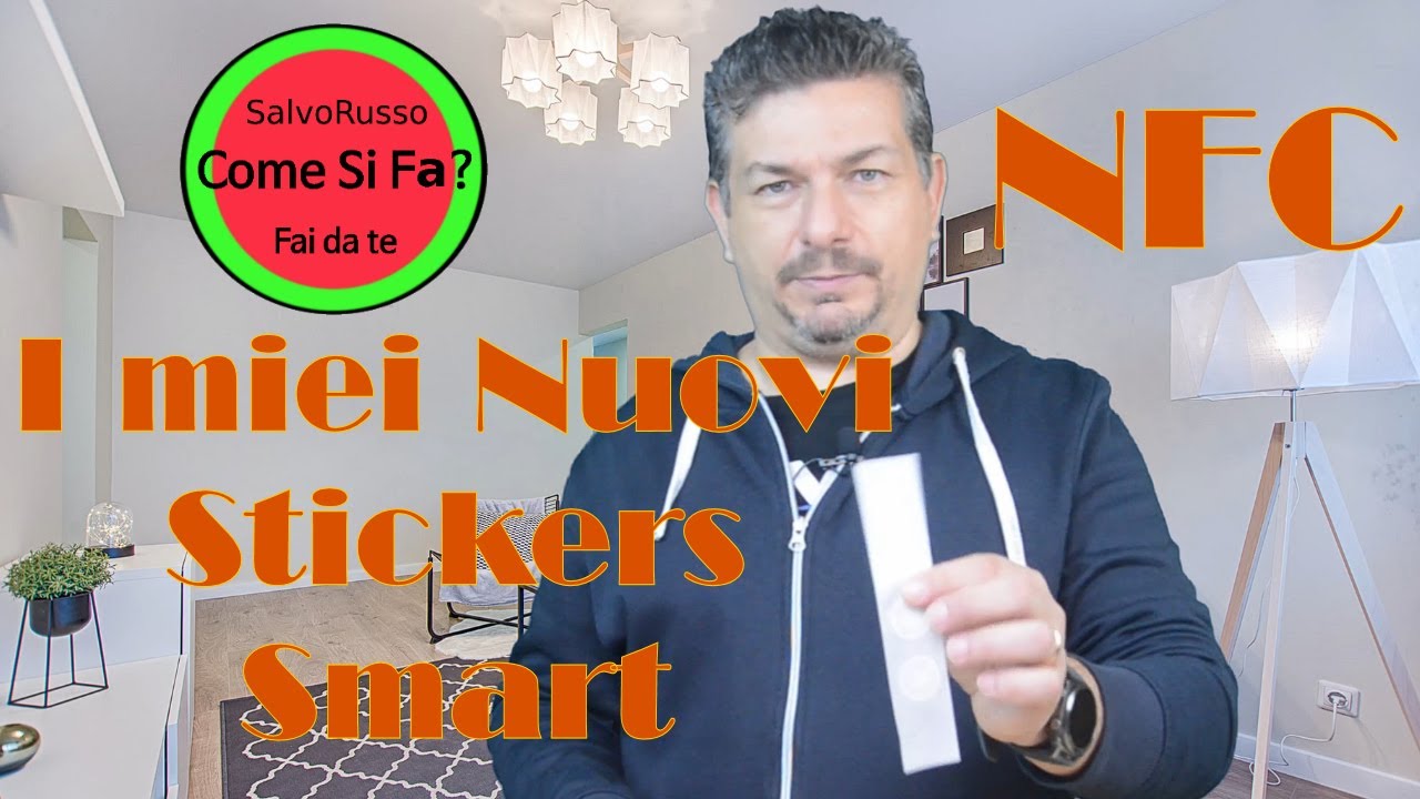 I miei Nuovi Stickers Smart Come si fa?🔵🔵TAG NFC🔵🔵 programmazione e ...