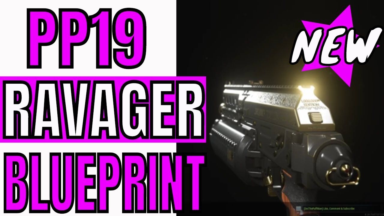 the NEW "RAVAGER" PP19 BLUEPRINT in MODERN WARFARE! - YouTube