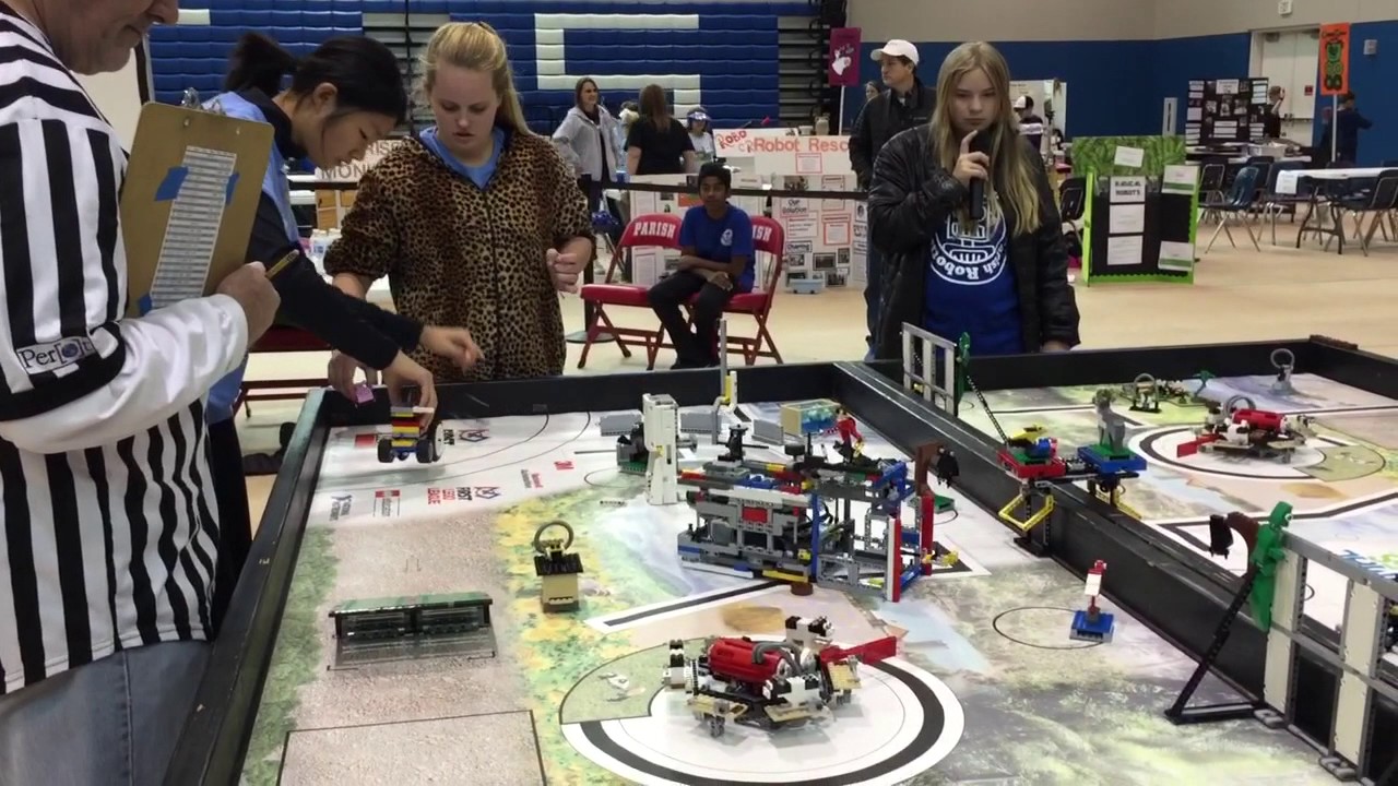 The Robomonkeys FLL Animal Allies Qualifier Robot Game - YouTube