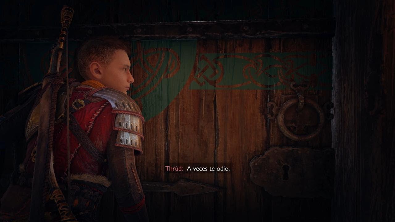 God of War Ragnarök | Atreus espía la discusión entre Thrúd y Sif ...