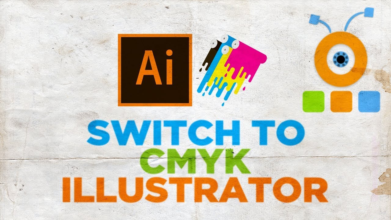 How to Switch to CMYK in Illustrator - YouTube