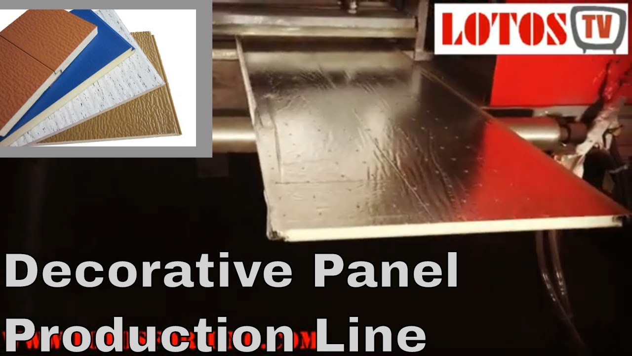 Pu Panel Machine : PU Decorative Panel Roll Forming Production Line ...