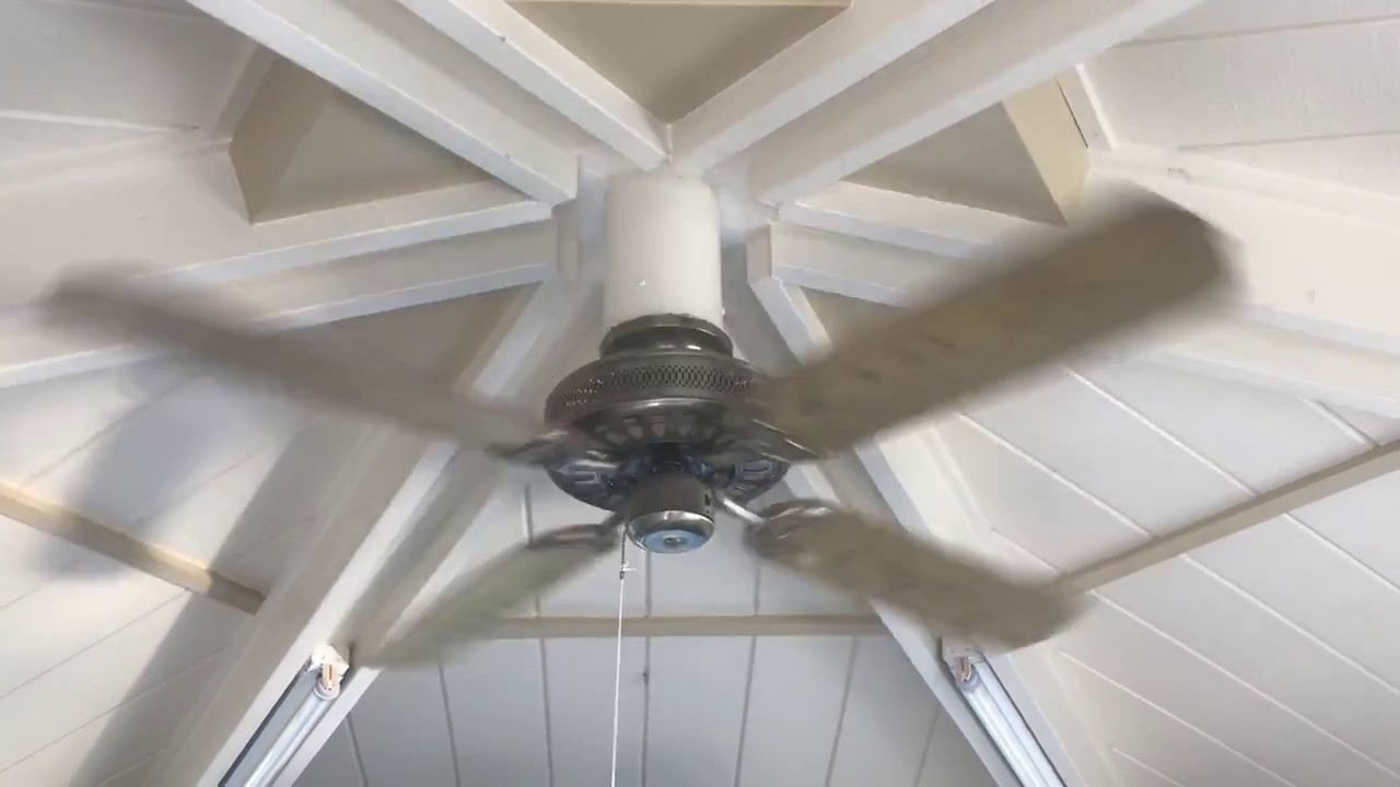 52" CEC Newport ceiling fan - YouTube
