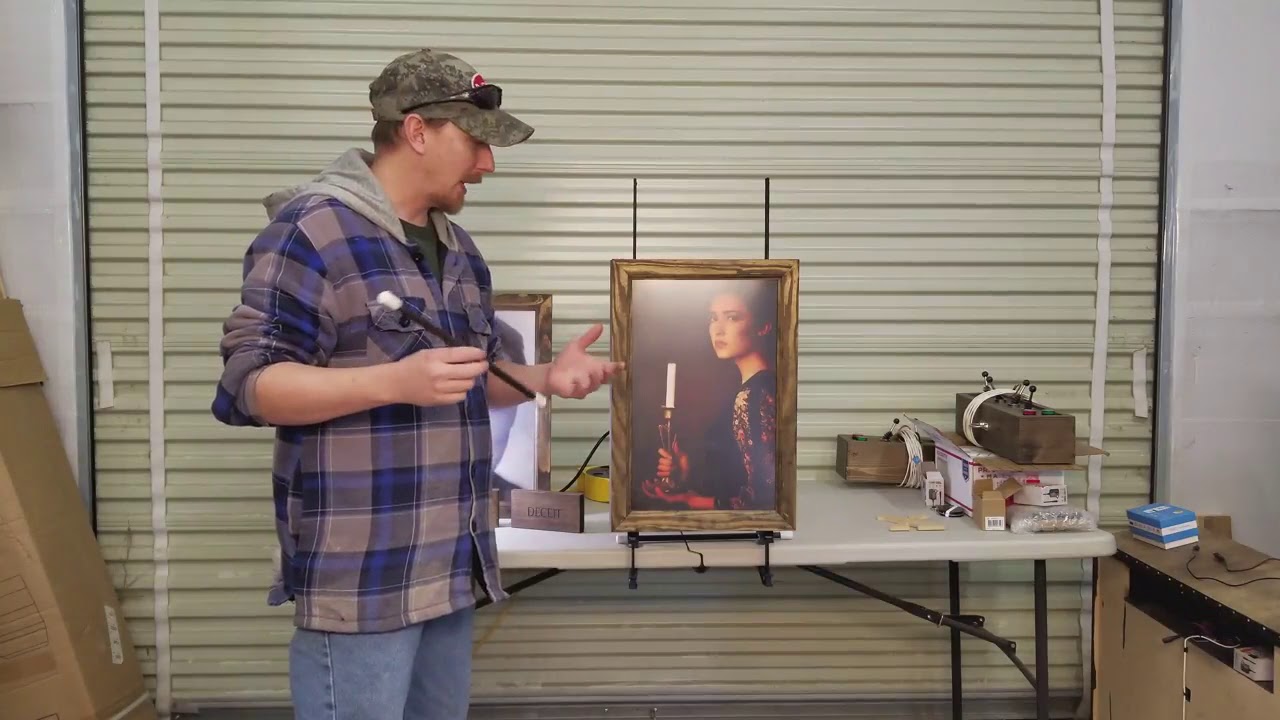 Portraits Escape Room Props - YouTube