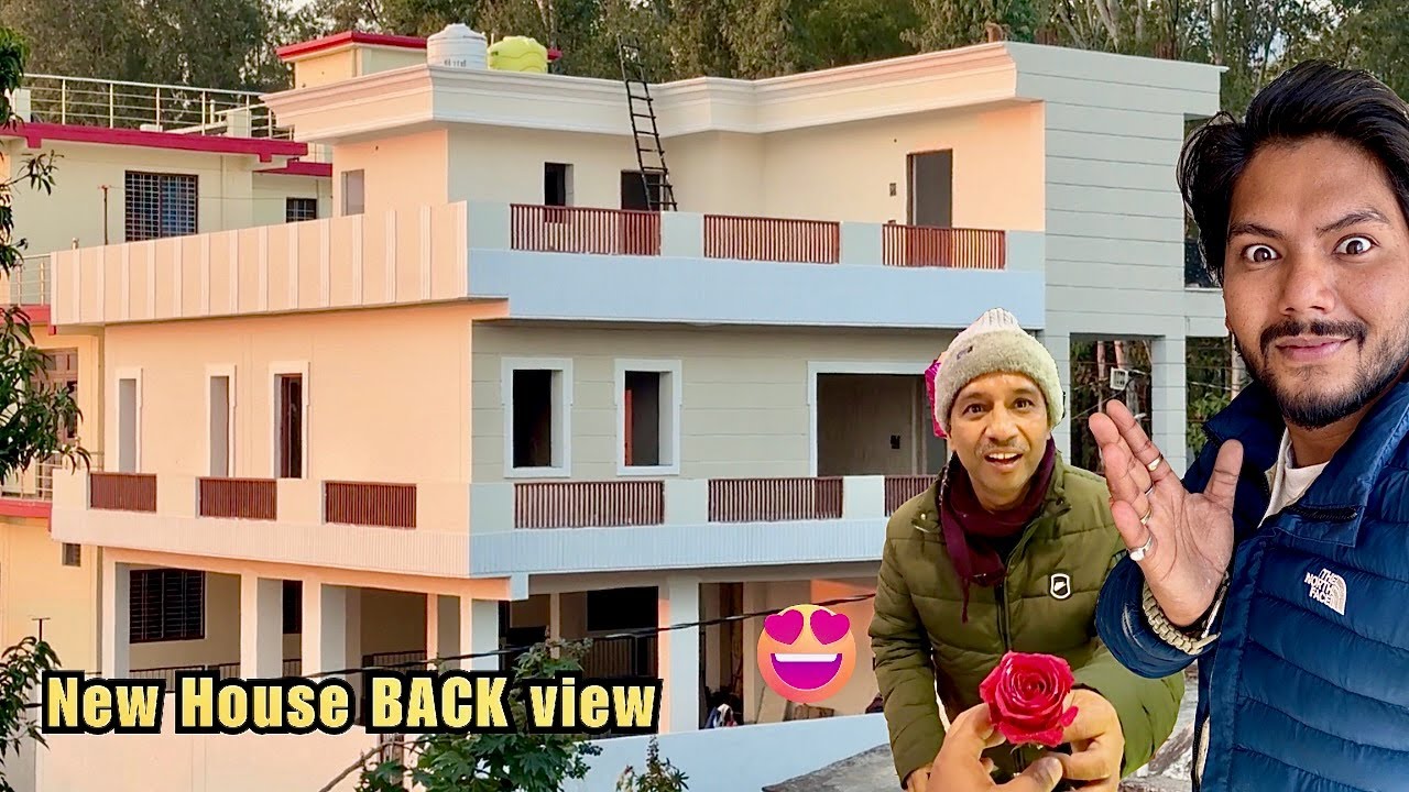 Pehli baar Back SIDE dekh kar mazza aa gaya 😍 New House Construction ...