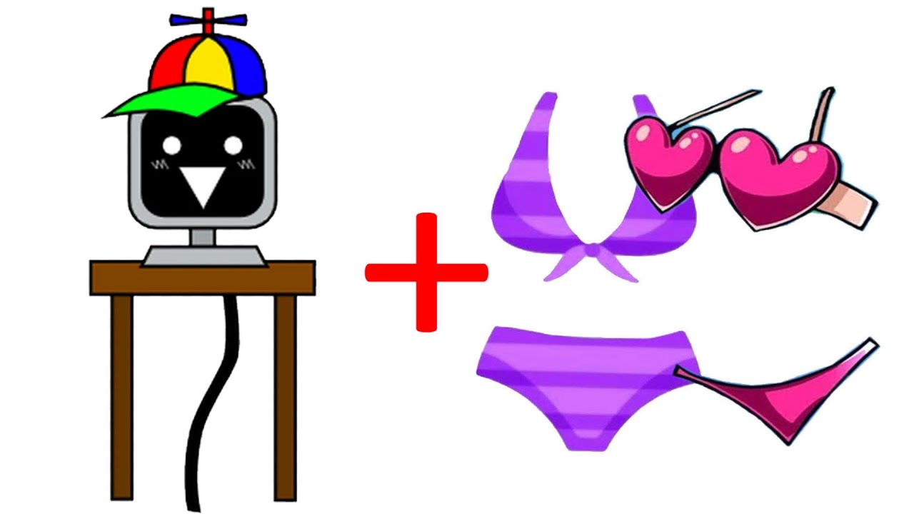 Mr. Fun Computer + SWIMWEAR = ??? Incredibox Sprunki Animation - YouTube