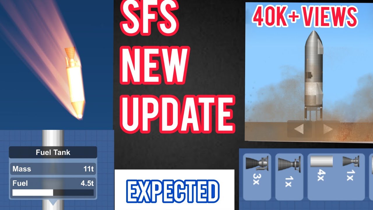 spaceflight simulator new expected updates | SFS 1.52 - YouTube